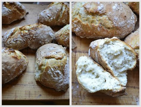 Recette des petits pains sans pétrissage Recette de base
