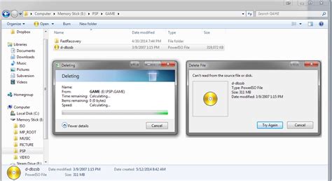 [solved] fix can t read from the source file or disk issue