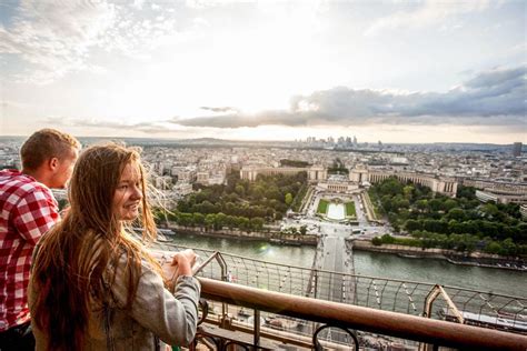 Paris Eiffel Tower Summit Or Second Floor Access