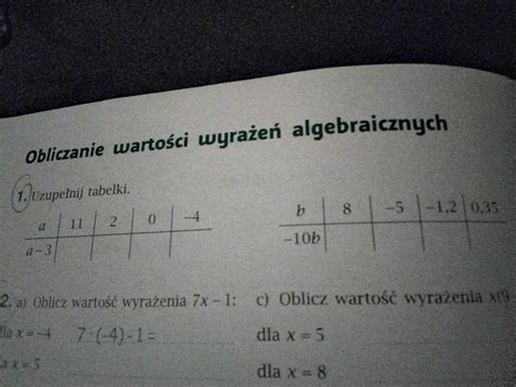 Proszę o szybką odpowiedź Zdjęcie w załączniku Brainly pl