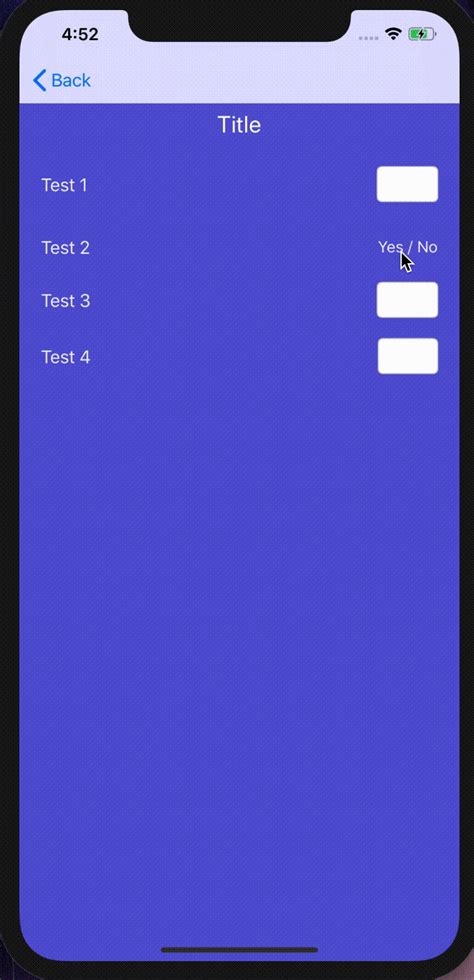 Swift How To Hide Label And Textfield If It Is Yes But Also Fill