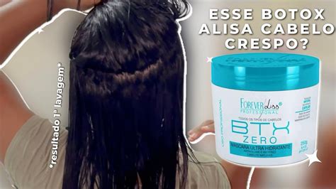 ALISOU MEU CABELO CRESPO Resultado BOTOX Forever Liss Etapa