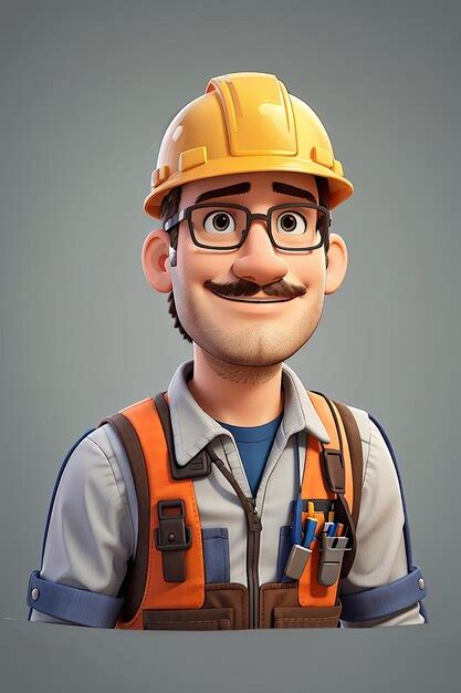 Premium AI Image Engineer Worker Or Construction Worker Foreman