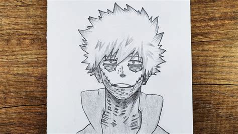 How To Draw Dabi From My Hero Academia Drawing Anime Step By Step