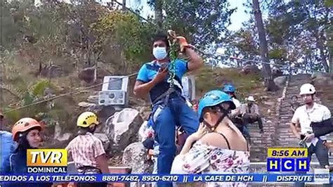 Extremo Canopy de La Campa Lempira el más alto de Centroamérica