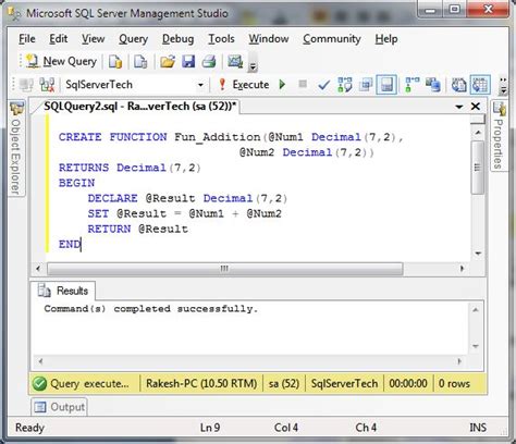 Functions In Sql Server A Beginners Guide
