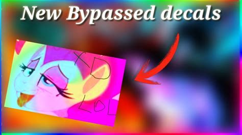 Roblox Bypass Decals