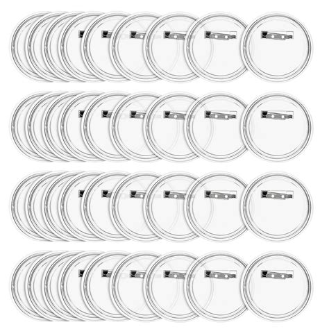 Pack Blank Button Pins For All Occasions Clear Make Your Own