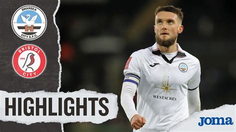 Swansea City V Bristol City FA Cup Third Round Replay Highlights
