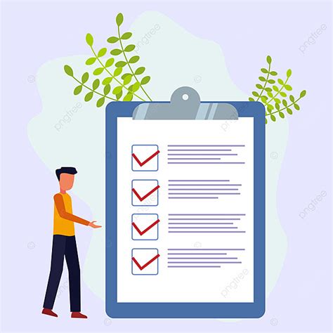 Job Handing Over Checklist Clipart