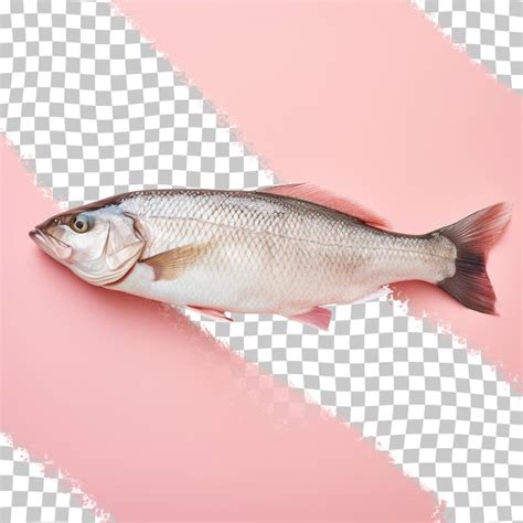 Pescado De Muleta Fresco Sobre Un Fondo Transparente Archivo Psd Premium