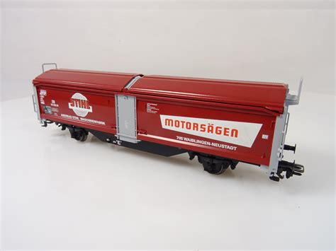Märklin HO Museumswagen 2023 Stihl Motorsägen und OVP Blechdose HO