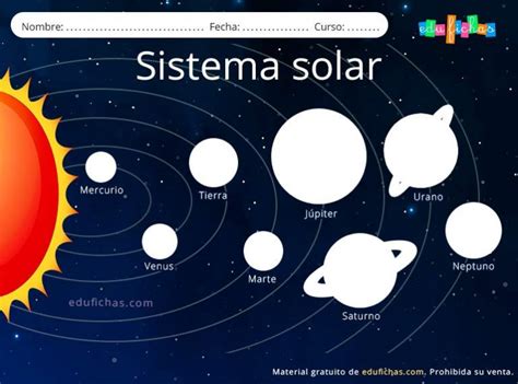 Sistema Solar para Niños Material GRATIS para Aprender los Planetas