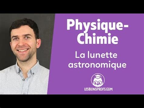 La Lunette Astronomique Physique Chimie Terminale Les Bons Profs