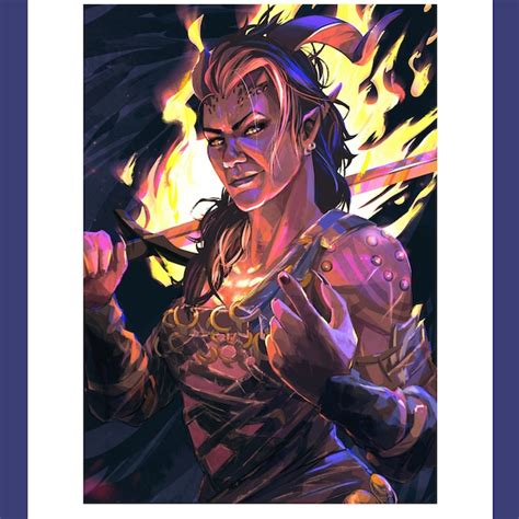 Karlach Art Etsy