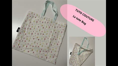 Tuto Couture DIY Coudre un tote bag sac à cabas YouTube