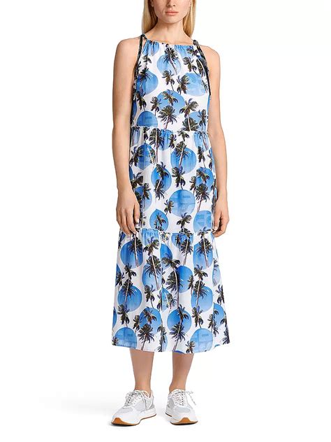 Marc Cain Maxikleid Blau