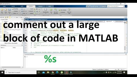 Matlab Comment Block The Correct Answer Barkmanoil