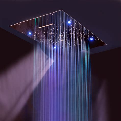 Ceiling Mounted Shower Head UR 9000L Ama Luxury Shower Recessed