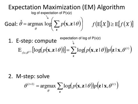 ppt hidden variables the em algorithm and mixtures of gaussians powerpoint presentation id