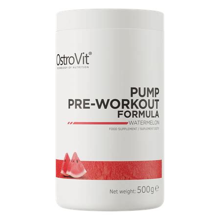 OstroVit PUMP Pre Workout Formula 500 G Wassermelone 14 72