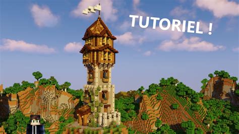 TUTO 111 Comment Faire une Tour Médiévale sur MINECRAFT YouTube