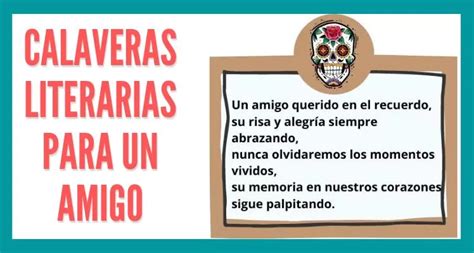 Cómo hacer Calaveras Literarias para Amigas y ejemplos para revisar