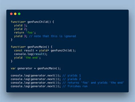 a simple guide to understanding javascript es6 generators leo s hub