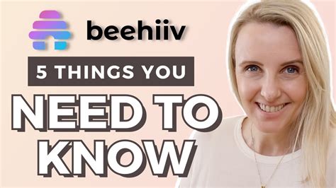 Beehiiv Newsletter Walkthrough Things You Need To Know Youtube