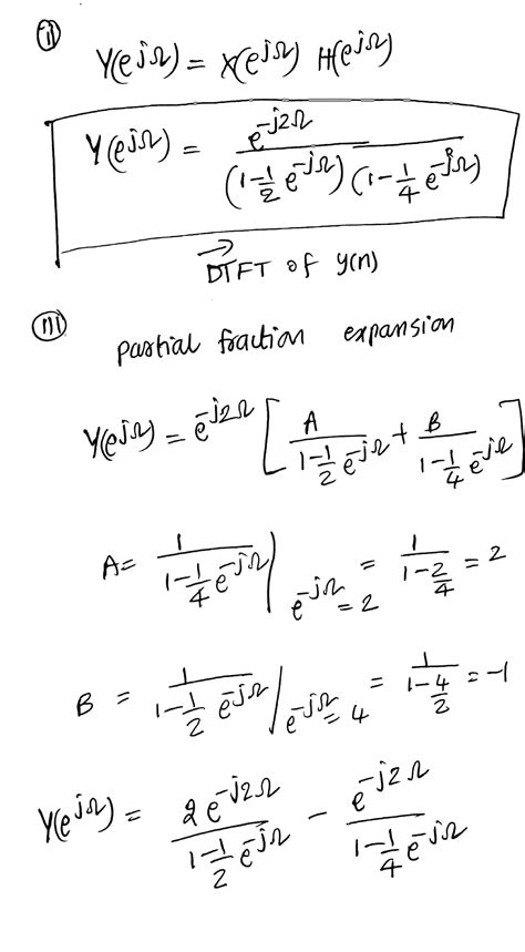 Solved Question Consider A Discrete Time Lti System Consisting Of