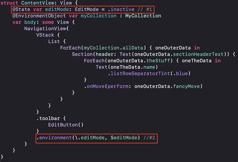 moving items in multiple sections of a swiftui list chris wu