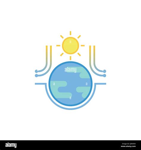 icono de efecto invernadero aislado sobre fondo blanco Ilustración