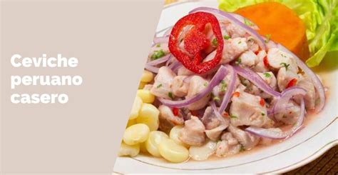 Receta de ceviche peruano fácil de preparar