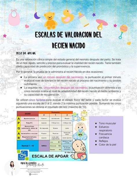 Escalas de Valoración del Recién Nacido Medical Study uDocz