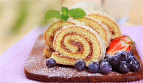 Brazo de gitano relleno de trufa receta fácil de preparar