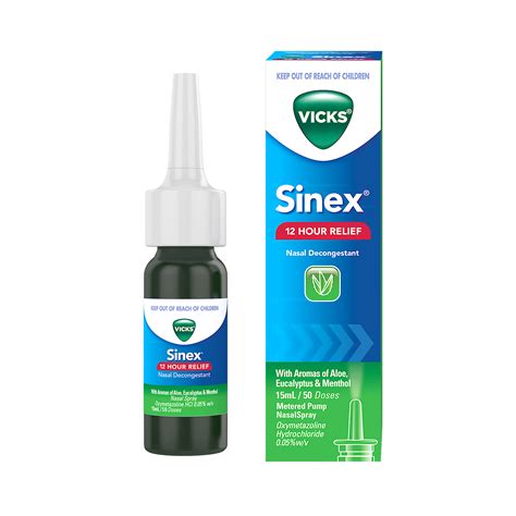 Vicks Sinex SEVERE Nasal Spray Original Ultra Fine Mist 57 OFF