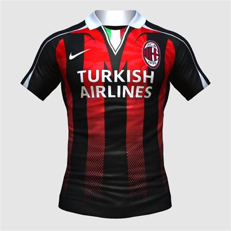 Nike X AC Milan Home Concept FIFA 23 Kit Creator Showcase