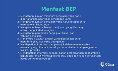Cara Menghitung BEP Break Even Point Rupiah Dan Unit