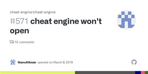 Cheat Engine Won T Open Issue 571 Cheat Engine Cheat Engine GitHub