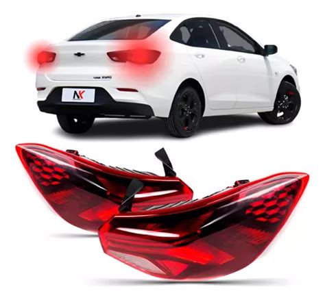 Lanterna Traseira Onix Sedan 2020 2021 22 23 2024 Led Canto Frete grátis