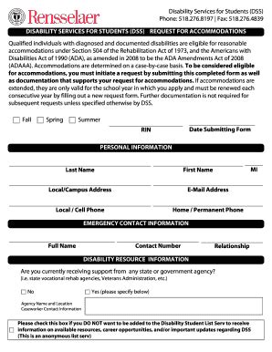 Fillable Online Rpi Phone 518 Fax Email Print PdfFiller