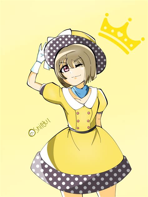 Xbooru 1girl Artist Name Artist Request Birthday Brown Hair Eyebrows Visible Through Hair