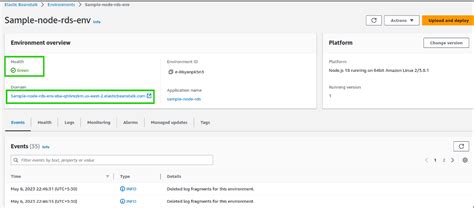 how to use elastic beanstalk to deploy a node js app