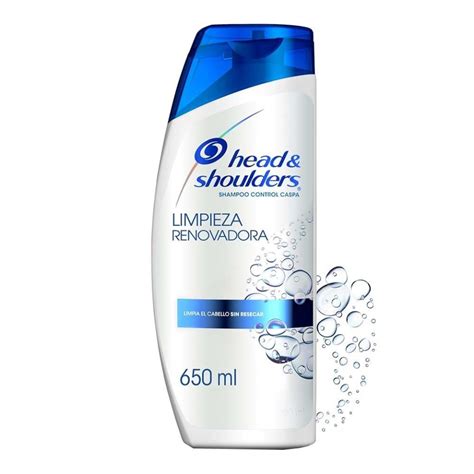 Shampoo Head Shoulders Limpieza Renovadora Control Caspa 650 Ml Walmart