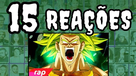 MULT REACT Rap do Broly Dragon Ball Z LENDÁRIO SUPER SAIYAJIN