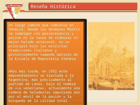 PPT Reseña Histórica Un largo camino que comienza en Venecia donde