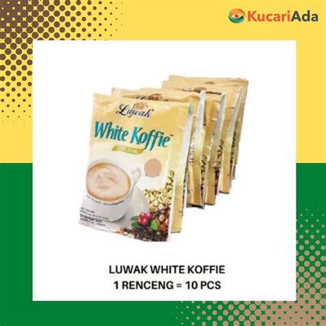 Jual Kopi Luwak White Koffie Coffee In Instant Renceng Sachet