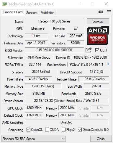 AMD Radeon RX 580 Polaris GPU Overclocking And Benchmarks Leaked