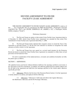 Fillable Online SECOND AMENDMENT TO SITE LEASE AGREEMENT Fax Email