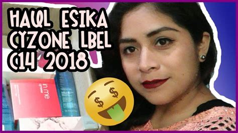 Haul Esika Cyzone Lbel C Youtube